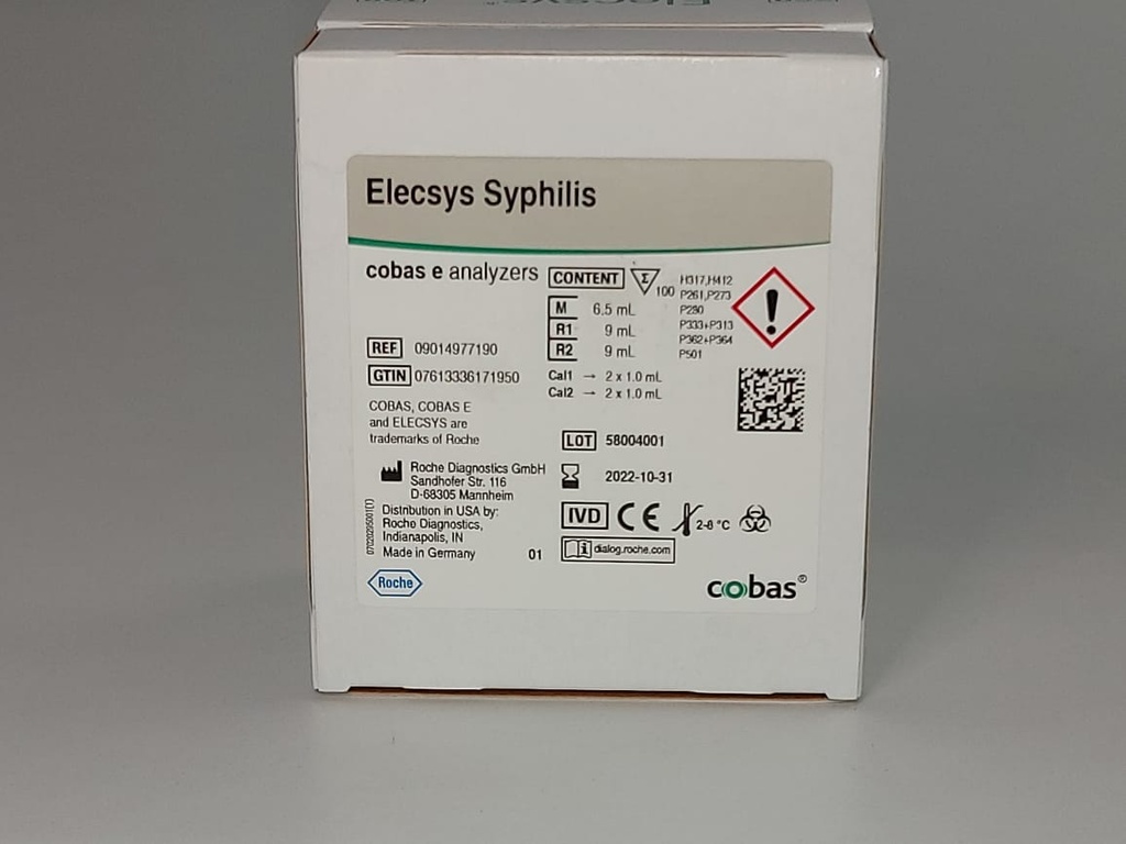 ROCHE ELECSYS Syphillis (100 Test) | Aldeal Lab-Tech Limited